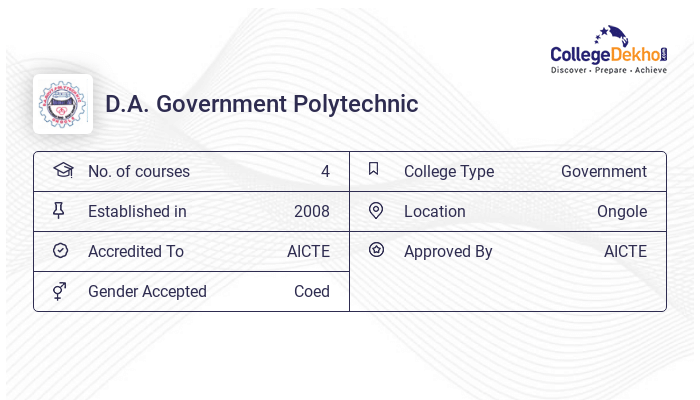 D.A. Government Polytechnic News & Updates 2024 - Notifications, Notice ...