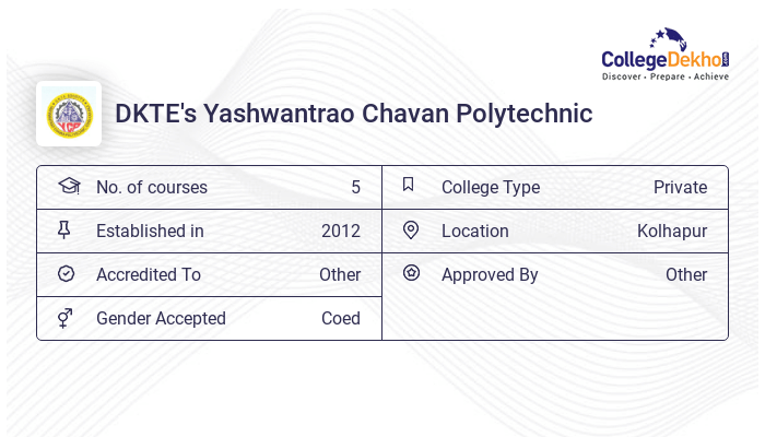 DKTE's Yashwantrao Chavan Polytechnic Campus Facilities - Hostel Fees ...