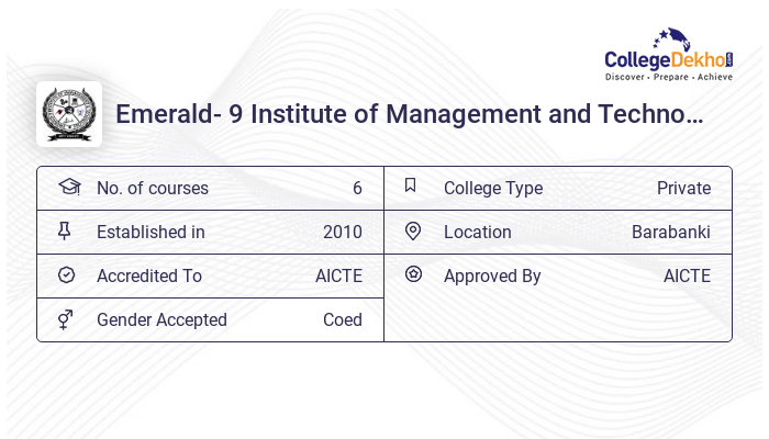 Emerald- 9 Institute of Management and Technology - Admission 2024 ...