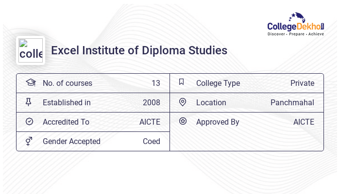 Excel Institute of Diploma Studies - Admission 2024, Fees, Courses ...