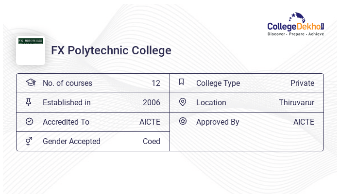 FX Polytechnic College - Admission 2024, Fees, Courses, Placement, Ranking