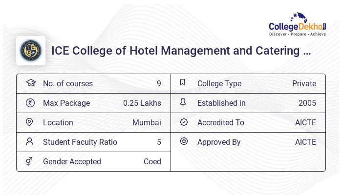 ICE Mumbai - 2024 Admission, Fees, Courses, Ranking, Placement