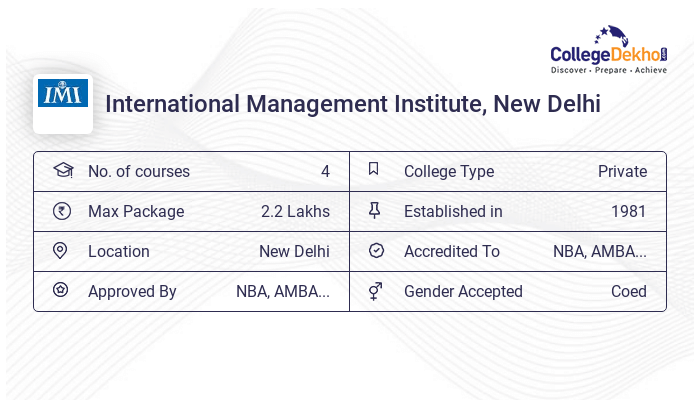 IMI Delhi Placements (2021, 2020, 2019, 2018) - Highest & Average ...