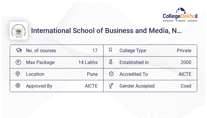 ISB&M Pune: International School of Business and Media - 2023 Admission ...