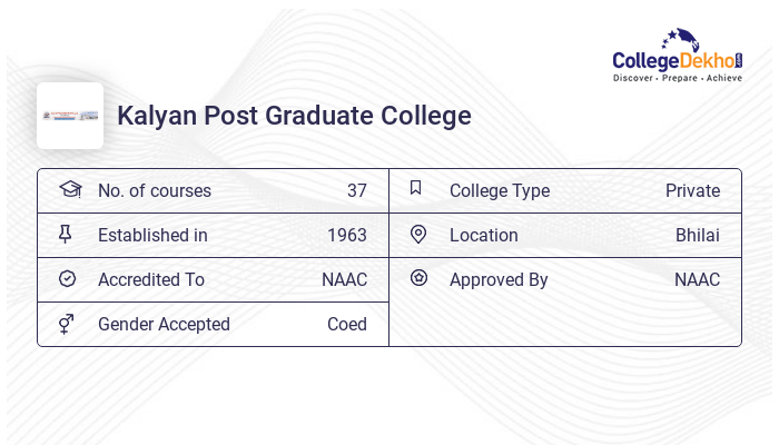 Kalyan Post Graduate College Fees Structure & Courses List 2024-25