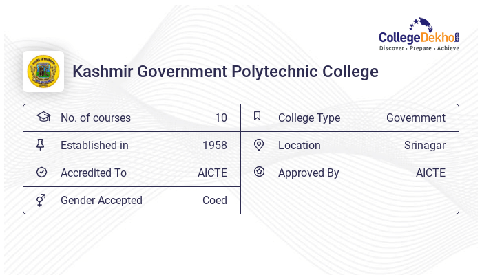 Kashmir Government Polytechnic College Srinagar Reviews & Rating - Student, Faculty, Hostel ...