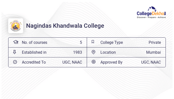 NKC Mumbai Admission 2024 - Dates, Form, Online Process, Fees