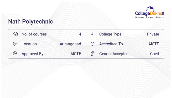 Nath Polytechnic - Admission 2024, Fees, Courses, Placement, Ranking