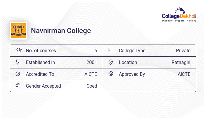 Navnirman College - Admission 2024, Fees, Courses, Placement, Ranking