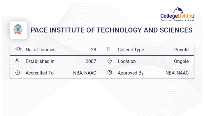 PACE INSTITUTE OF TECHNOLOGY AND SCIENCES Fees Structure & Courses List ...