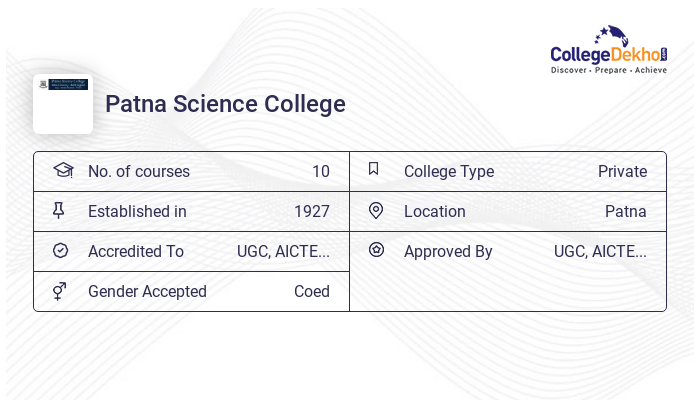 PSC Patna Admission 2024 - Dates, Form, Online Process, Fees