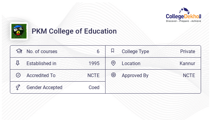 PKM College of Education Fees Structure & Courses List 2024-25