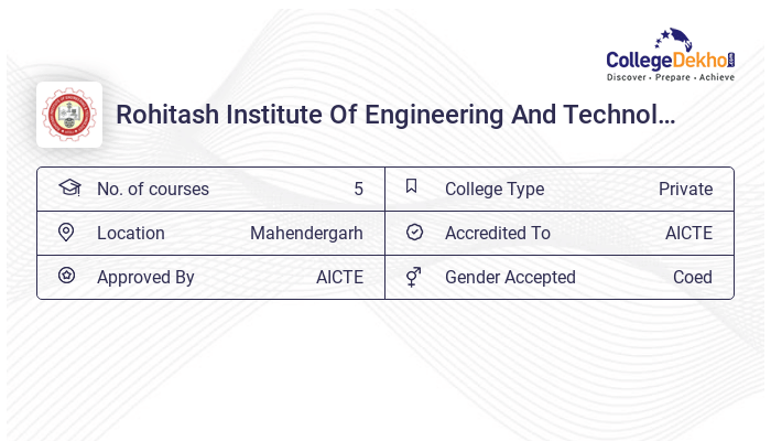 Rohitash Institute Of Engineering And Technology Admission 2024 - Dates ...