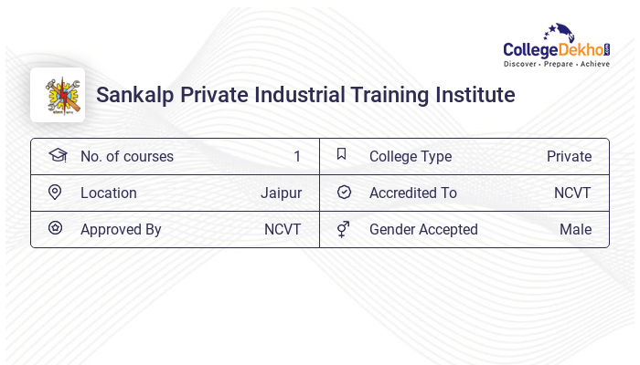 Sankalp Private Industrial Training Institute Fees Structure & Courses List 2024-25