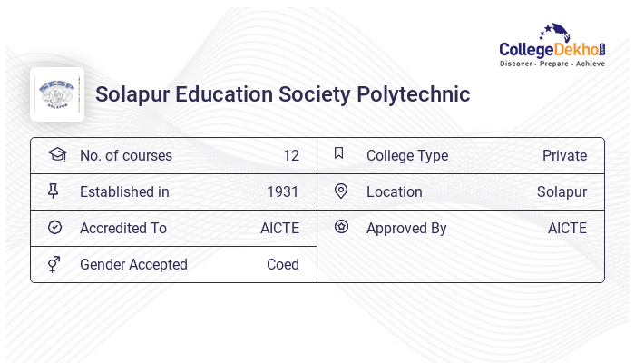 SESP Solapur - Admission 2024, Fees, Courses, Placement, Ranking