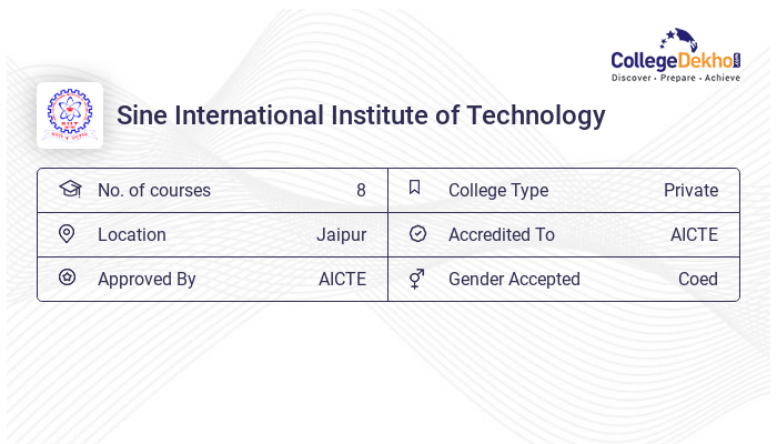 Sine International Institute of Technology Admission 2024 - Dates, Form ...