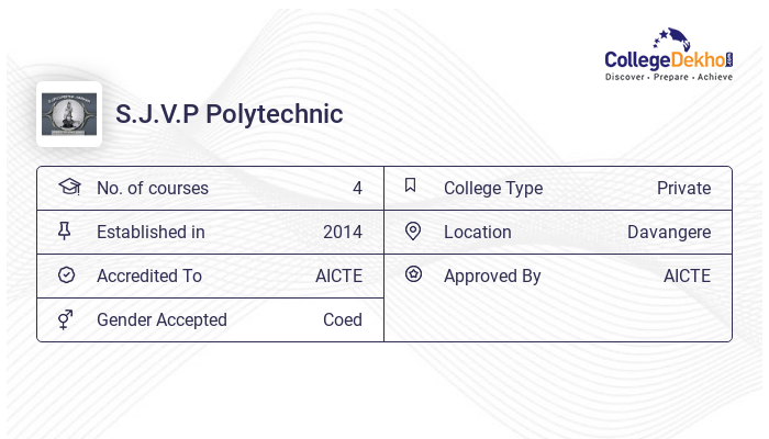 S.J.V.P Polytechnic Fees Structure & Courses List 2024-25