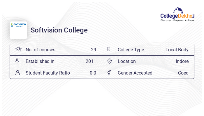 Softvision College Fees Structure & Courses List 2024-25