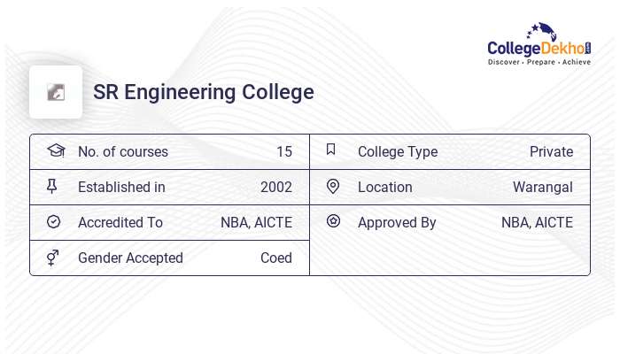SREC Warangal Fees Structure & Courses List 2024-25