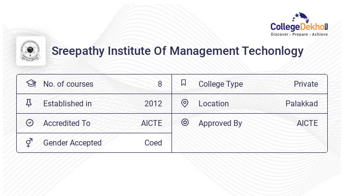 Sreepathy Institute Of Management Techonlogy Fees Structure & Courses List 2024-25