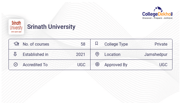 Srinath University - Admission 2024, Fees, Courses, Placement, Ranking