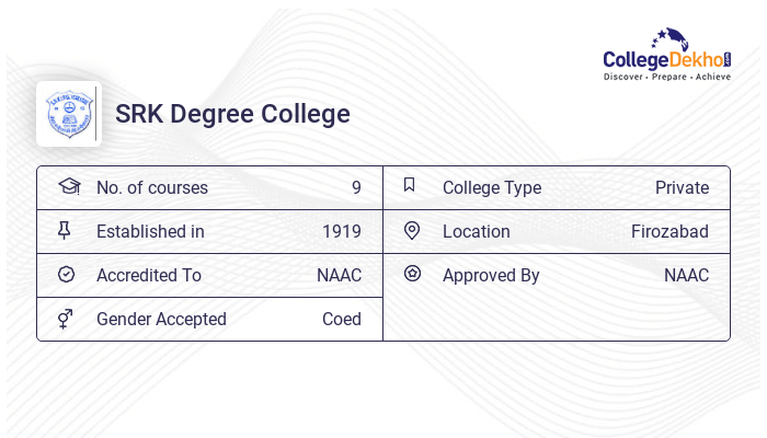 SRK Degree College Admission 2024 - Dates, Form, Online Process, Fees