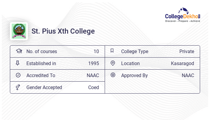 St. Pius Xth College - Admission 2024, Fees, Courses, Placement, Ranking