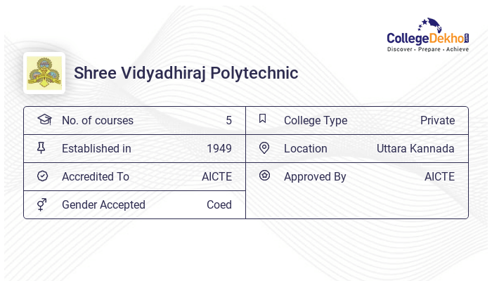 Shree Vidyadhiraj Polytechnic - Admission 2024, Fees, Courses ...
