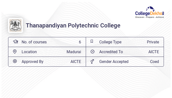 TPC Madurai Campus Facilities - Hostel Fees, Infrastructure, Address