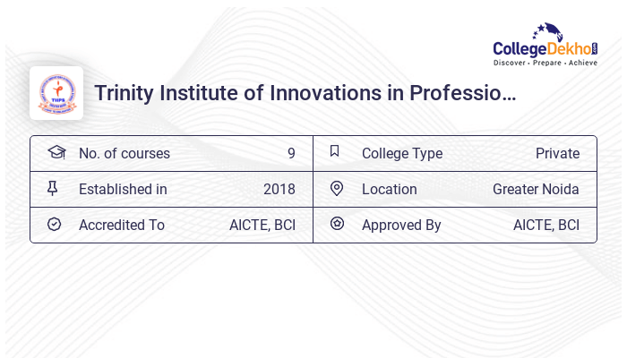 Trinity Institute of Innovations in Professional Studies - Admission ...