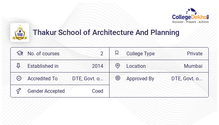 TSAP Mumbai Fees Structure & Courses List 2024-25