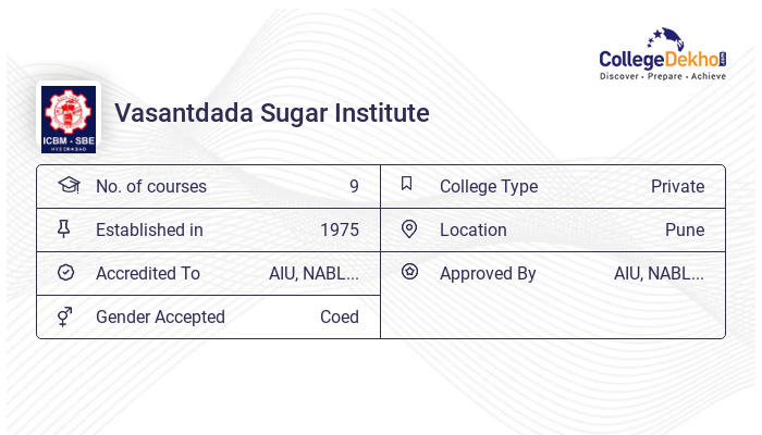 VSI Pune - Admission 2024, Fees, Courses, Placement, Ranking