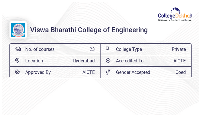 VBCE Hyderabad - Admission 2024, Fees, Courses, Placement, Ranking