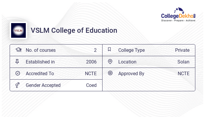 VSLM College of Education - Admission 2024, Fees, Courses, Placement ...