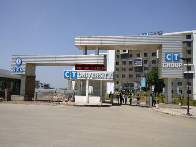 CT University (CTU), Ludhiana : Courses and Fees Structure 2025