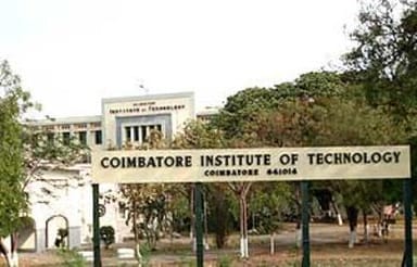 Coimbatore Institute of Technology - Admission 2026, Fees, Courses ...
