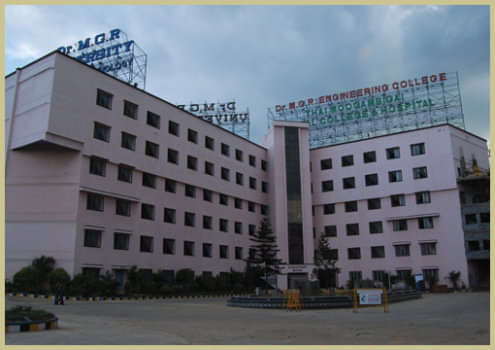 Dr. M.G.R. Educational And Research Institute: Courses, Fees, Admission ...