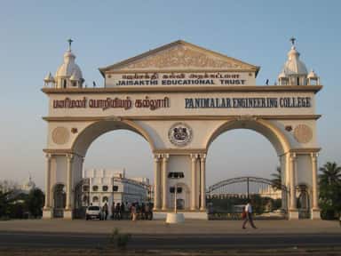 Panimalar Engineering College - Admission 2025, Fees, Courses, Ranking ...