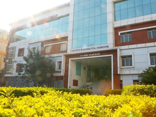 Institute of Aeronautical Engineering - IARE - Hyderabad Admission 2024 ...