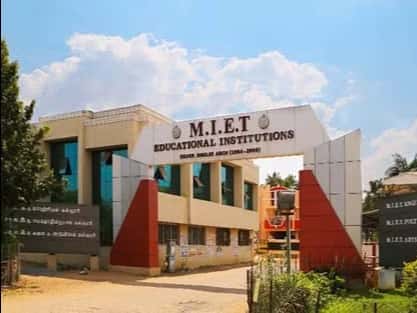 M.I.E.T Polytechnic College - Admission 2024, Fees, Courses, Placement ...