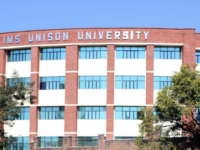 IMS Unison University Fees Structure & Courses List 2024-25
