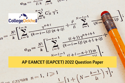 AP EAMCET (EAPCET) 2022 Question Paper (Official Released): Download ...