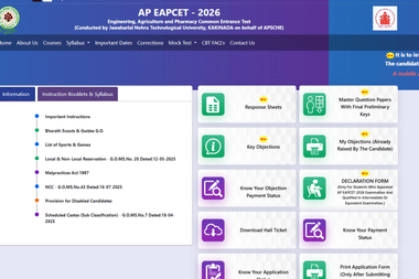 AP EAMCET Response Sheet 2026 (OUT) LIVE : Marks-wise Rank Prediction ...