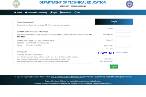 AP POLYCET Seat Allotment Result 2024 (Released) Live Updates: Phase 1 ...