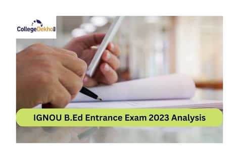 IGNOU B.Ed Entrance Exam 2023 Answer Key, Question Paper, Analysis ...