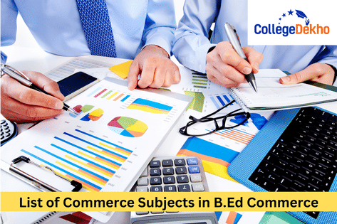 List of Commerce Subjects in B.Ed Commerce 2025: Admission Process ...