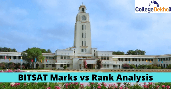 BITSAT Marks vs Rank Analysis 2023 | CollegeDekho