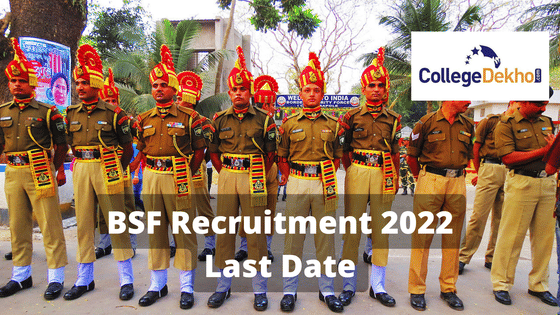 BSF Recruitment 2022 Application Last Day Today for 323 Posts ...