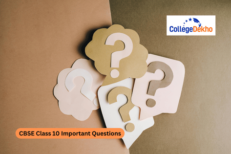 CBSE Class 10 Important Questions 2026 - Check CBSE 10th Subject Wise ...