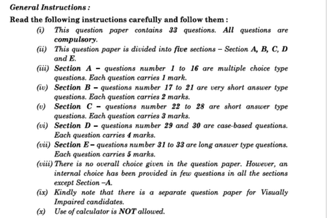 CBSE Class 12 Chemistry Answer Key 2026 (OUT) LIVE Updates: Set-wise ...